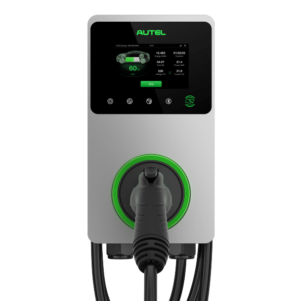 Autel MaxiCharger AC Elite Business - 50A EV Charger, hardwire, commer ...